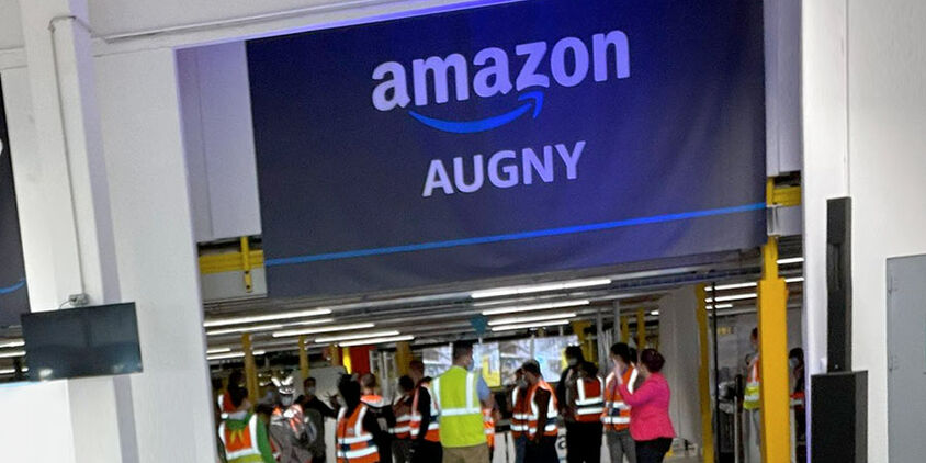 Inauguration d'Amazon à Augny - Cap emploi 57