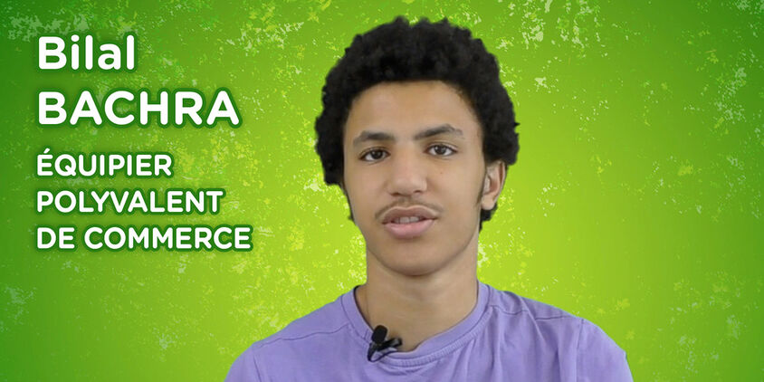 CV vidéo de Bilal Bachra (Équipier Polyvalent de Commerce) - Cap emploi 57